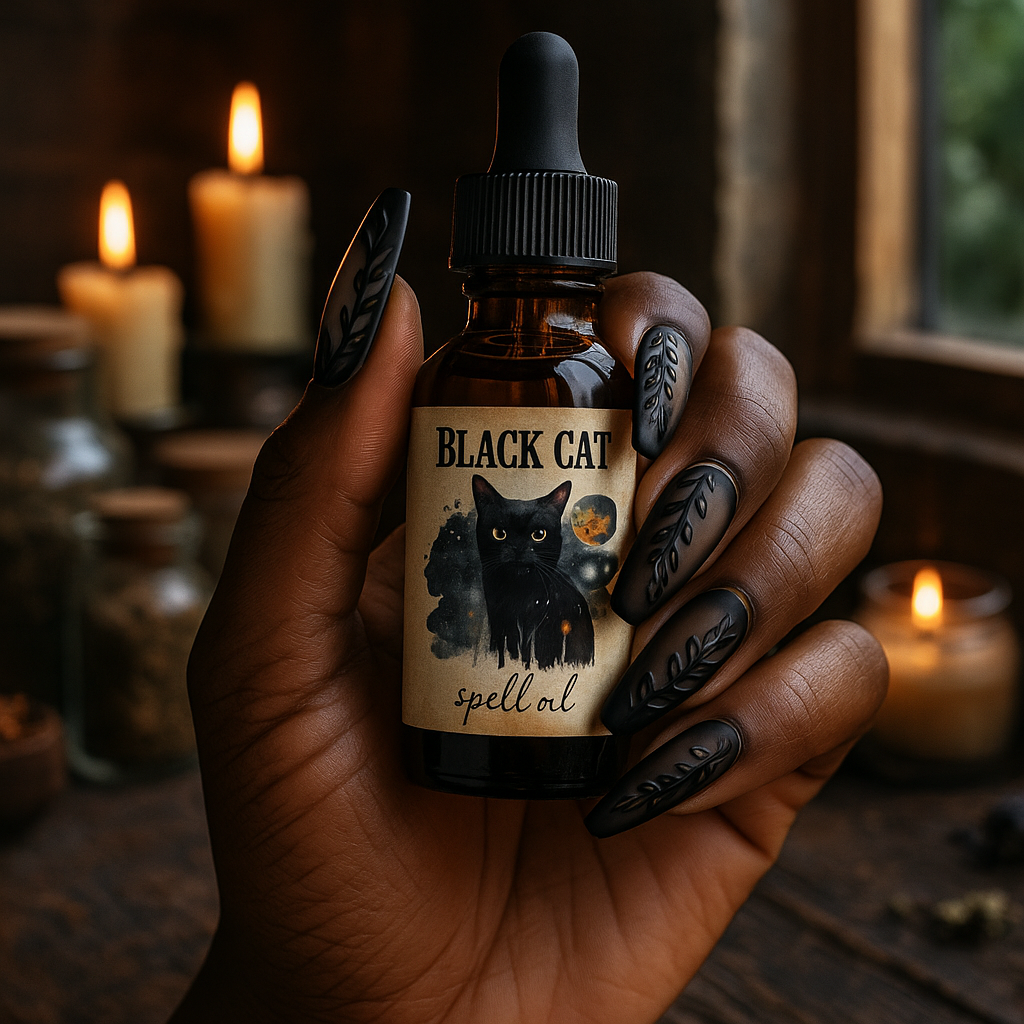 Black Cat Conjure Oil – The Rootworker's Haus